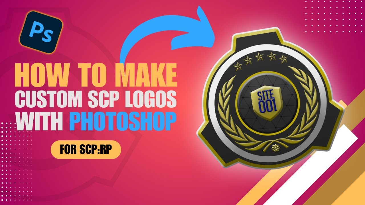 How to make CUSTOM SCP LOGOS | SCP:RP Tutorials EP.4 - YouTube