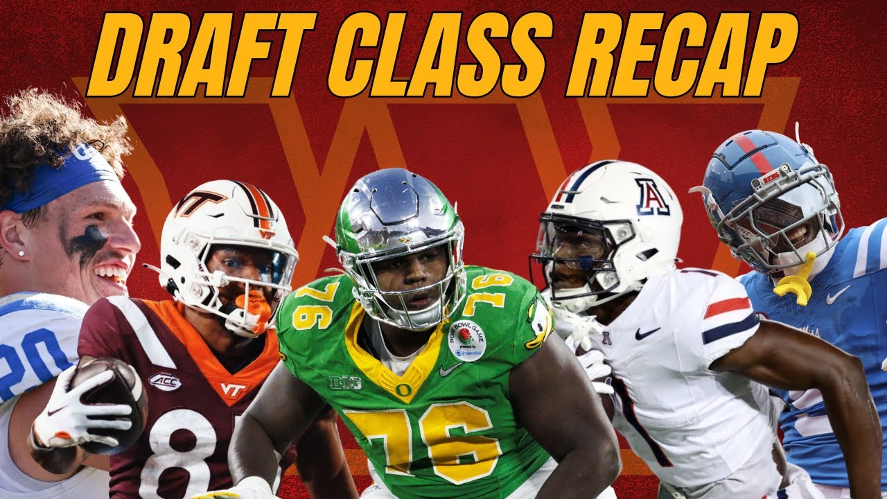 Washington Commanders 2025 NFL Draft Class Review | KUWTC S4E61 - YouTube