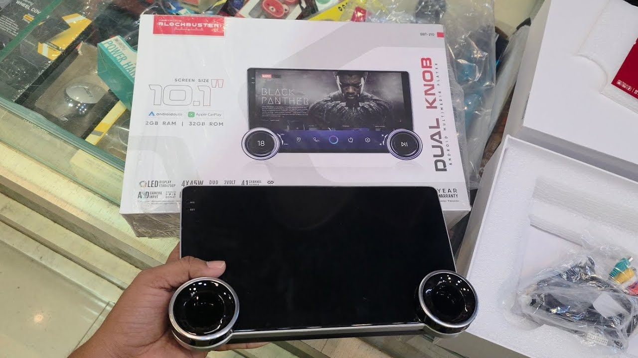 BLOCKBUSTER BBT 210 DOUBLE KNOB ANDROID PLAYER 😎 10.1" | 2+32 GB | 📞 ...