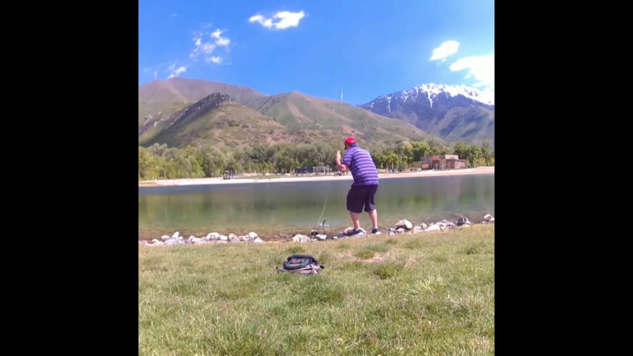 Fly fishing Bartholomew park - YouTube