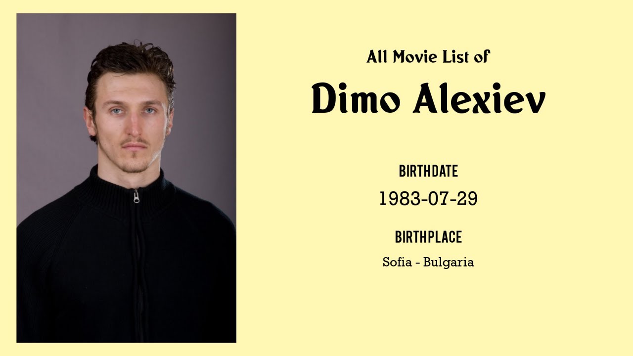 Dimo Alexiev Movies list Dimo Alexiev| Filmography of Dimo Alexiev ...