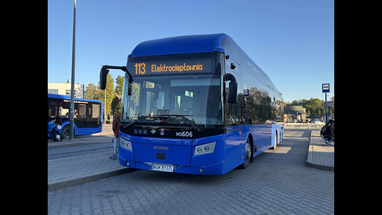 Scania N280UB/Castrosua New City 12LF CNG #MS606 Mobilis (o.Kraków ...