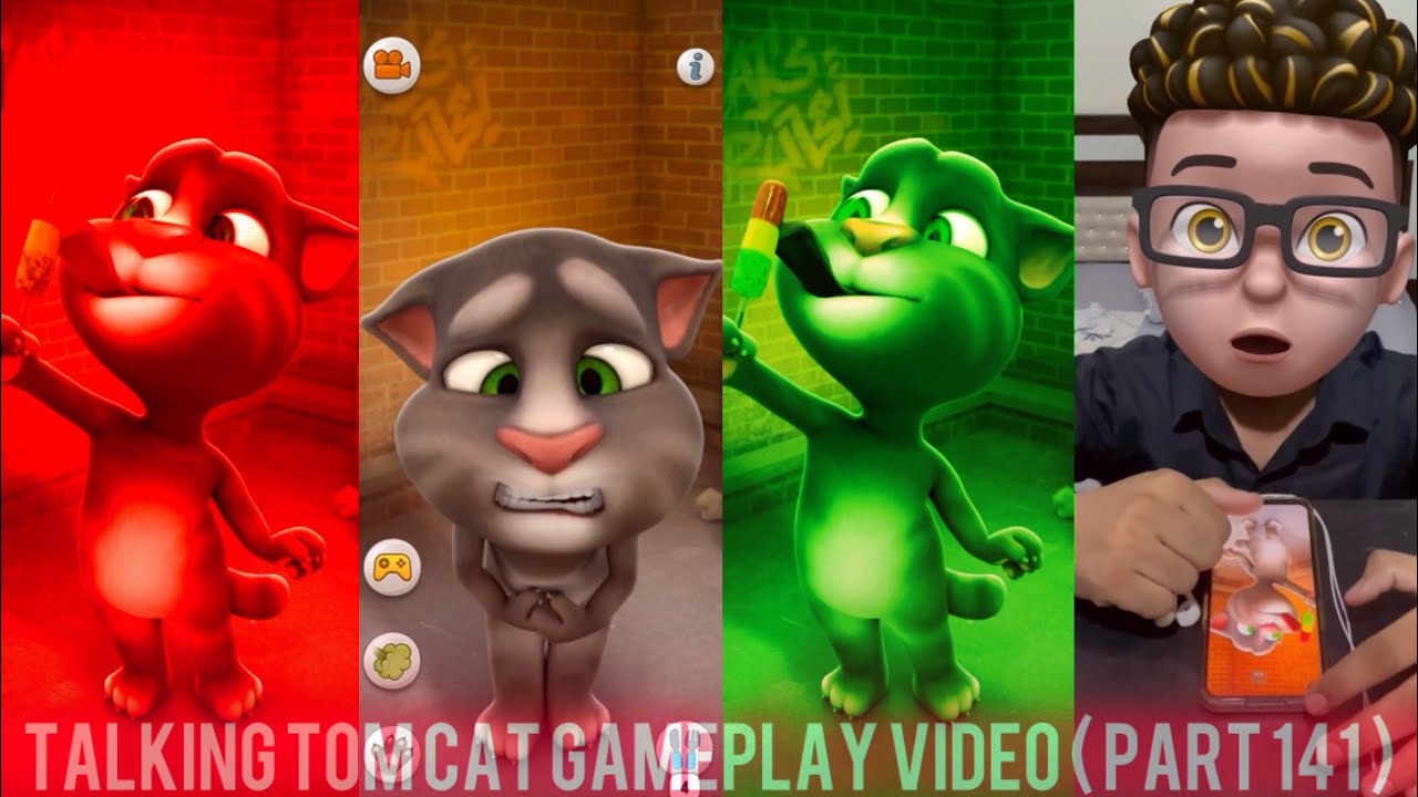 Talking tom cat Gameplay Video ⁠ ( Part 141 ) - YouTube