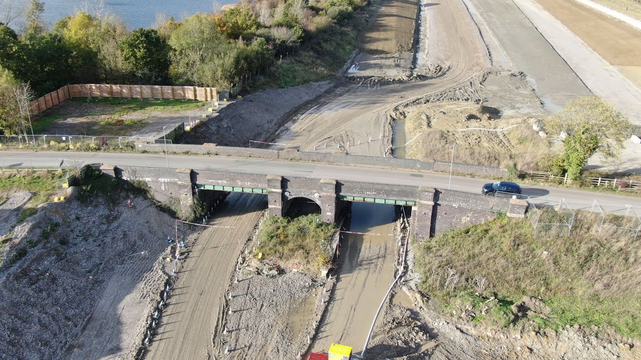 Revisiting #hs2 & #ewr Calvert 2023 - YouTube