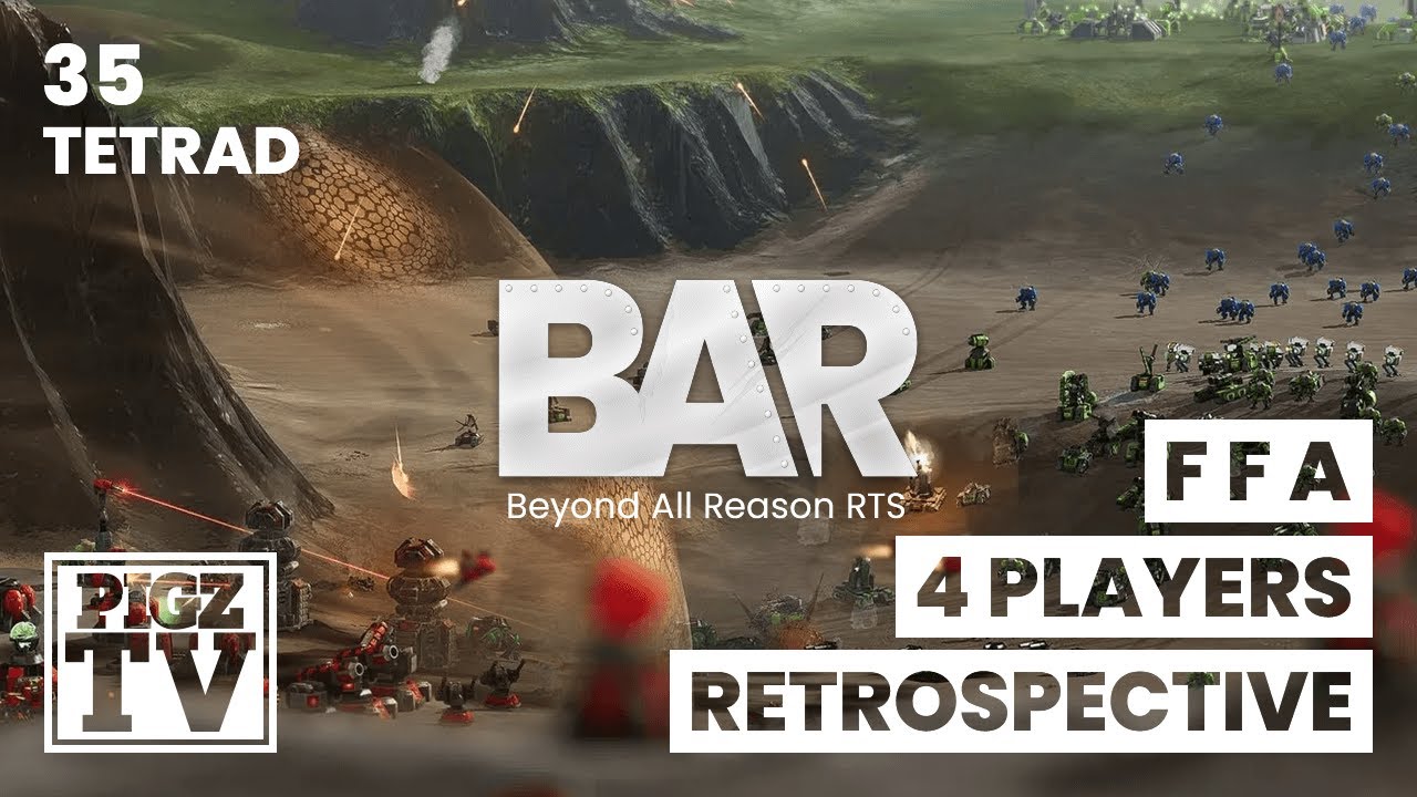 Beyond All Reason[Retrospective]: [35 - 4 Players - Tetrad] - YouTube