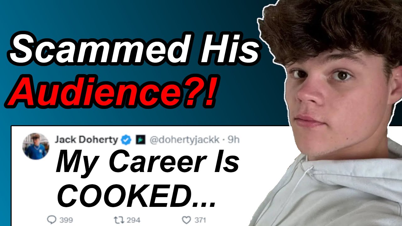 Jack Doherty Is Desperate and It's BAD... - YouTube