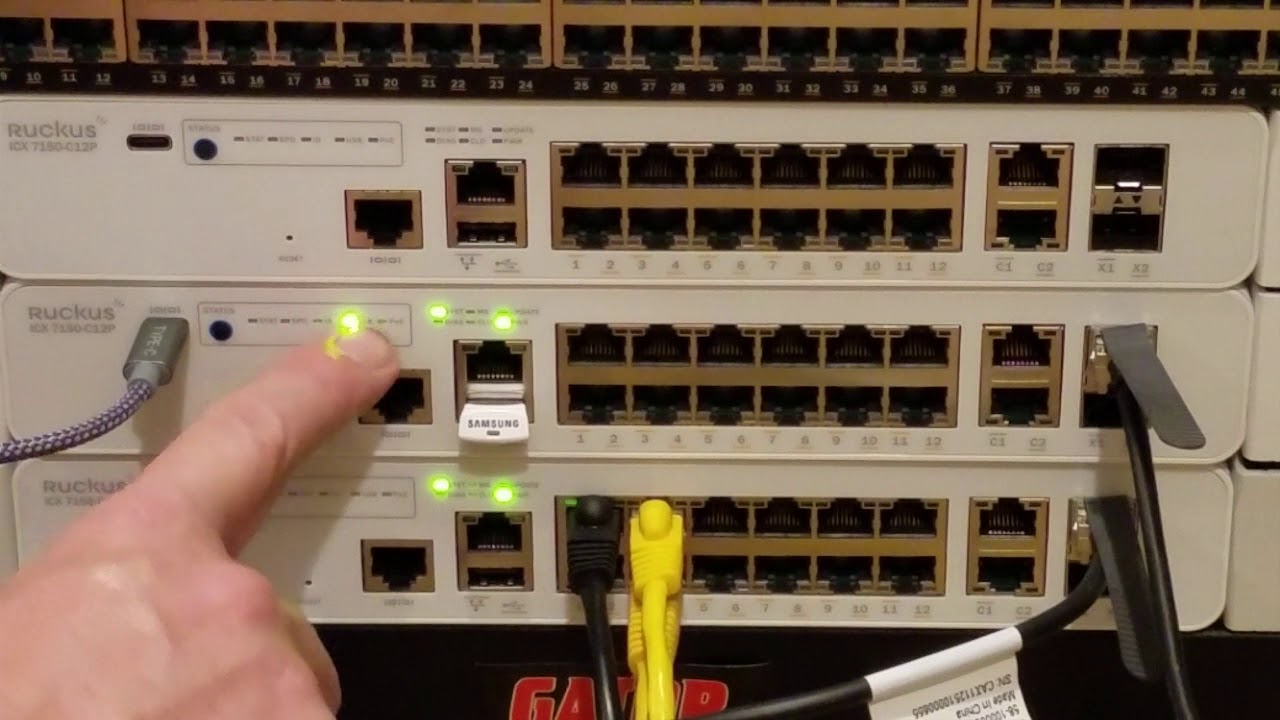 Ruckus ICX - System Backup to USB - YouTube