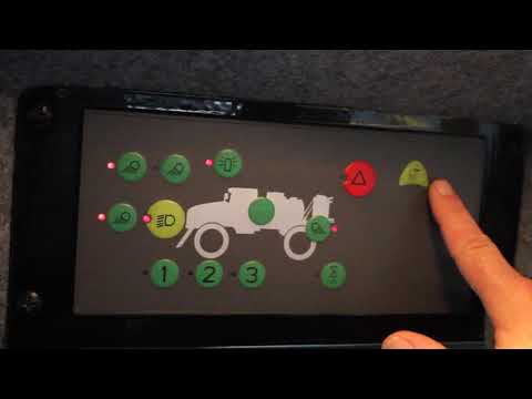 Chassis Operations: RoGator Lighting Keypad - YouTube