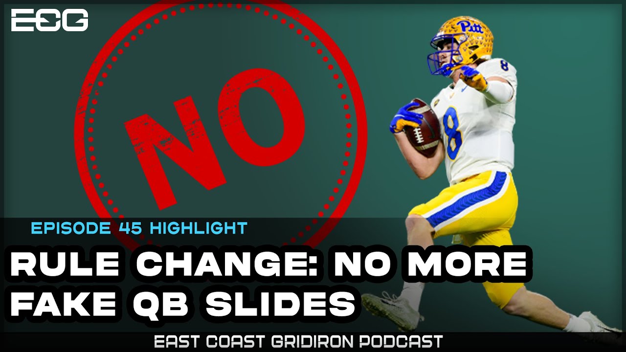 No More Fake QB Slides - YouTube