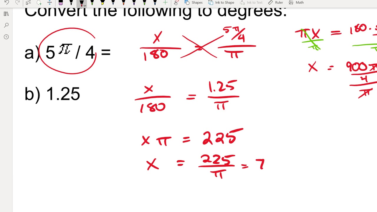 Introduction to Radians - YouTube