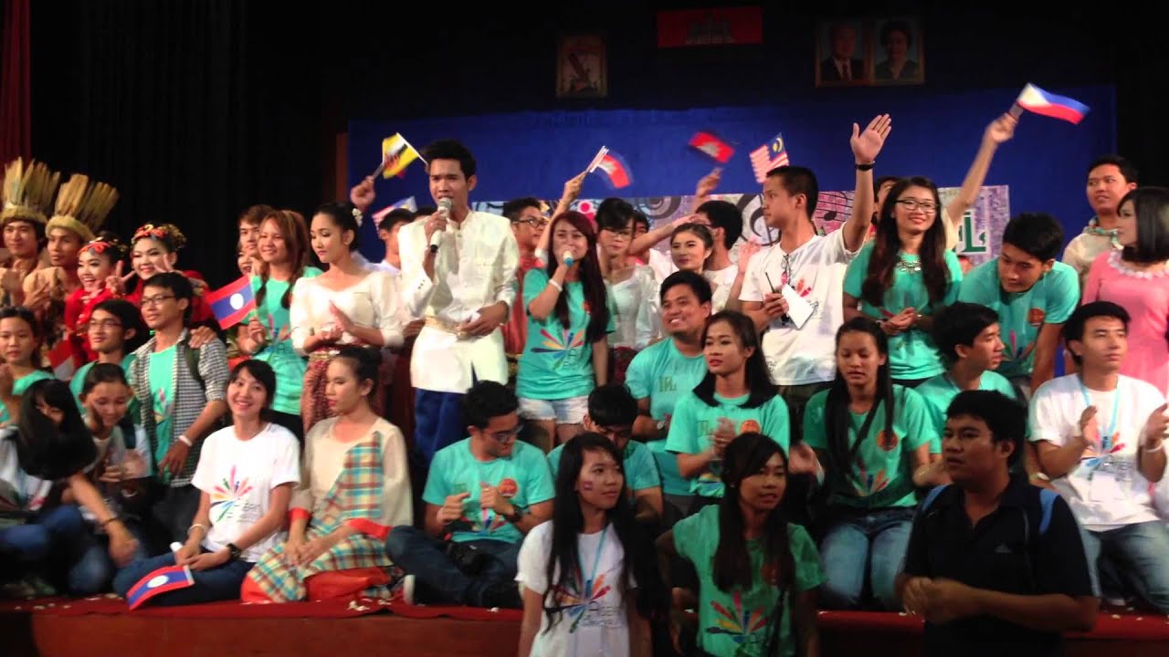 ASEAN FESTIVAL 2015 in Cambodia (Goodbye Song) - YouTube