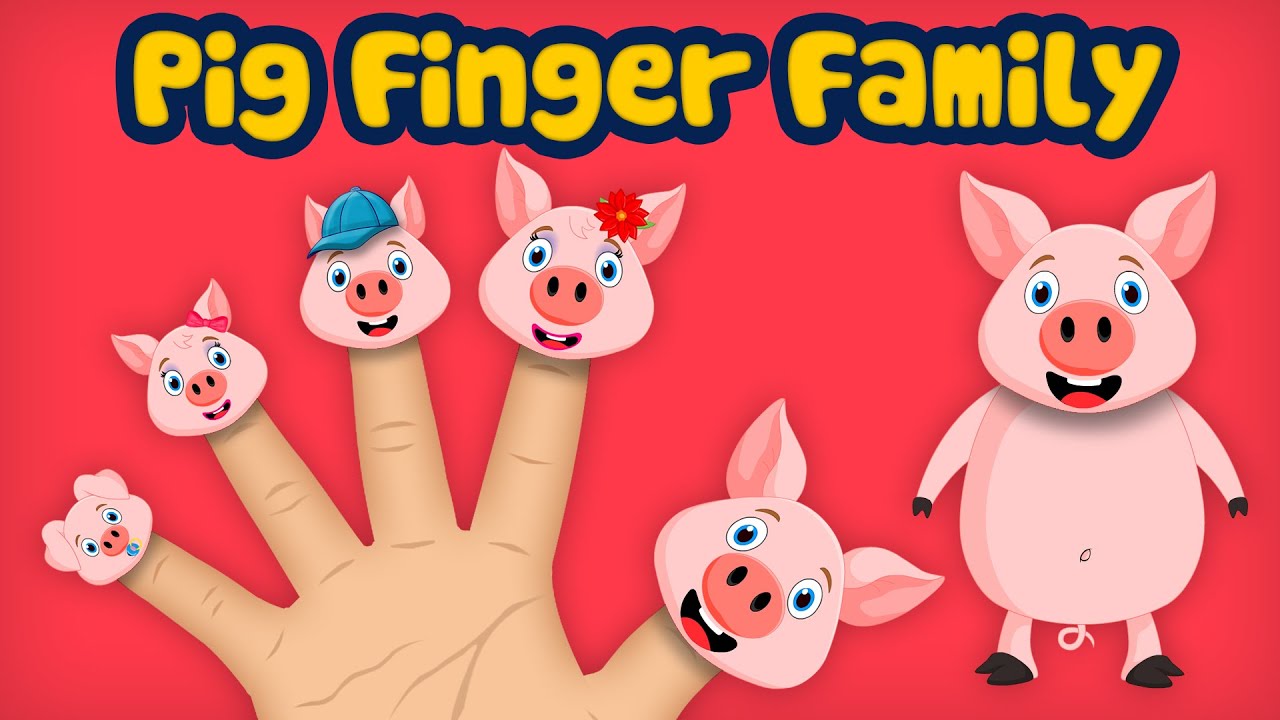 Pig Finger Family | Finger Family Songs for kids | Finger Family - YouTube