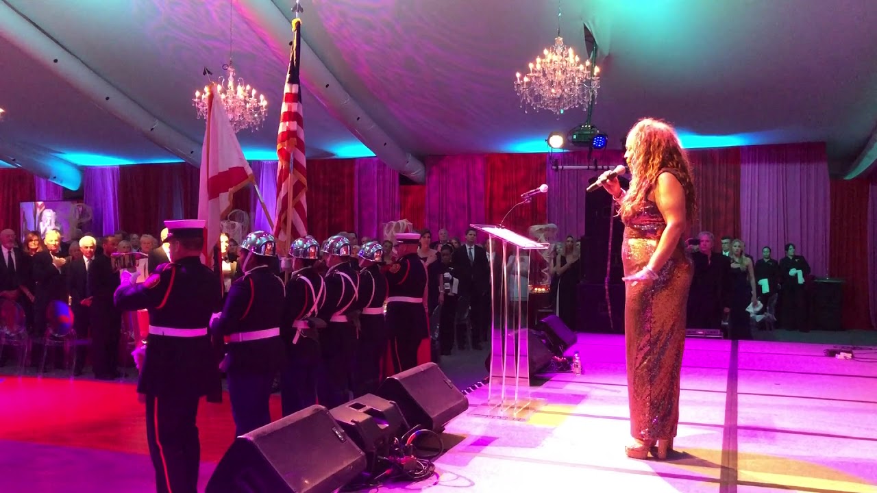 National Anthem by Alfreda Gerald - YouTube