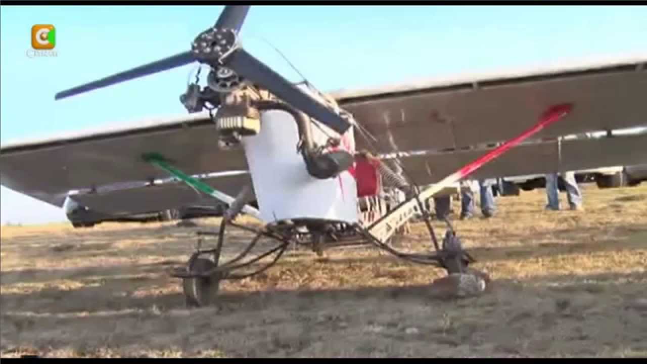 Homemade Kenyan Airplane Commentary - YouTube