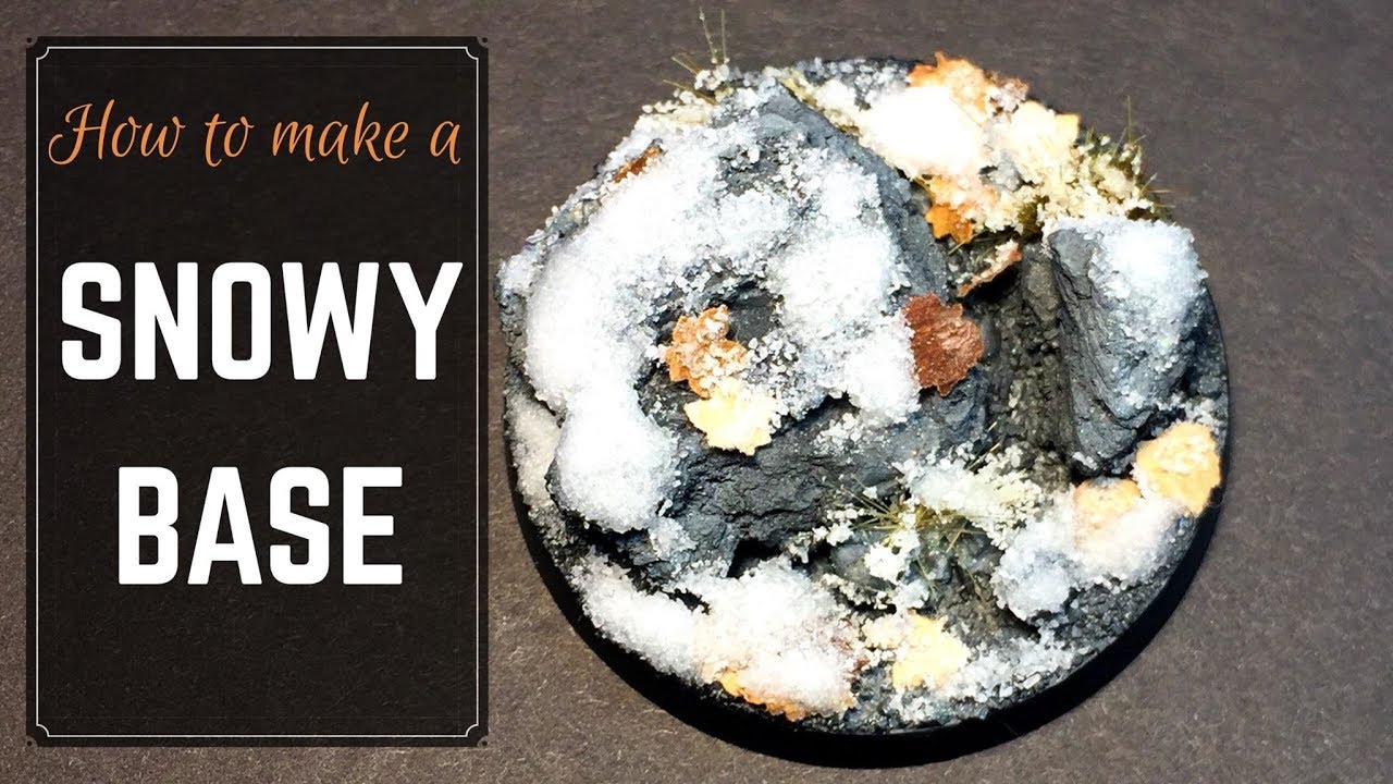 How to Make a Snowy Base - YouTube