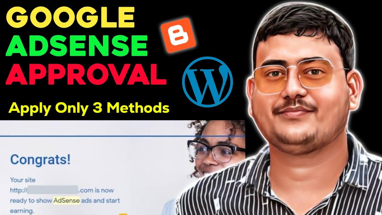Google Adsense Approval for Blogger & Wordpress 2024🔥 How to Monetize Blogs With Adsense - YouTube