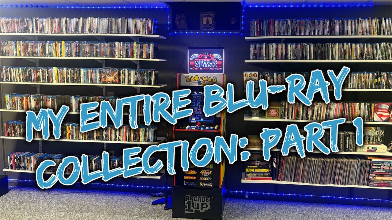 MY ENTIRE BLU-RAY COLLECTION - PART 1 - YouTube