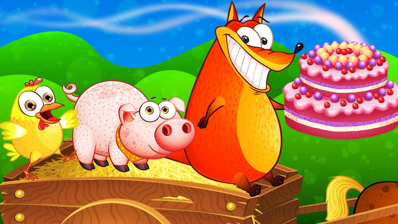 Nursery Rhymes for kids | Kids Songs Fox and & Chicken Songs - YouTube