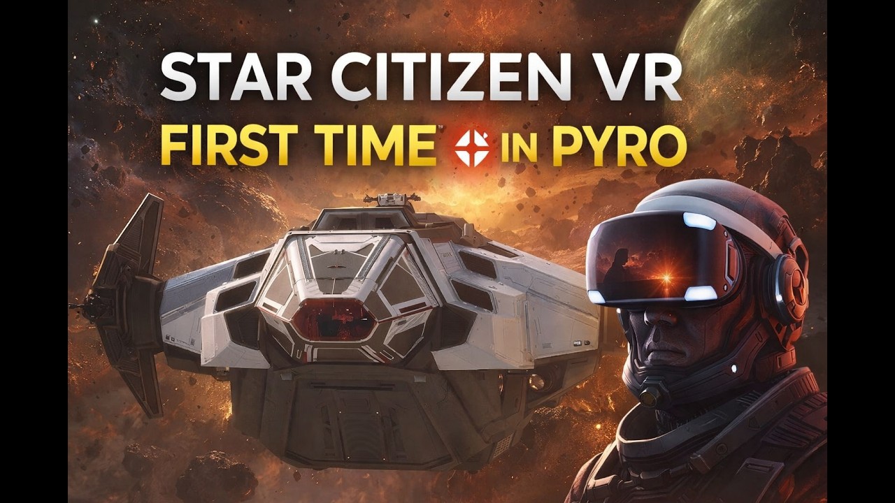 Star Citizen VR: My First Interstellar Trip, Stanton to Pyro - YouTube