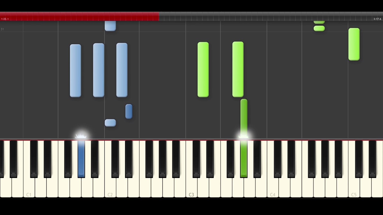 Marian Hill Down piano midi tutorial sheet partitura cover app karaoke ...