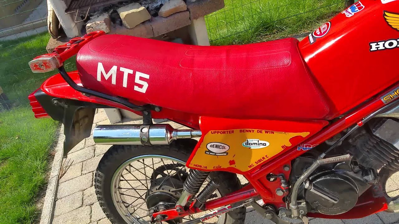 Honda MT5 walkaround (1987 model) - YouTube