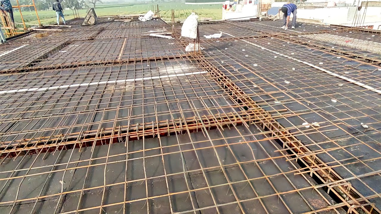 Slab Reinforcement Process Step by Step | To Build Slab | How to Joint ...
