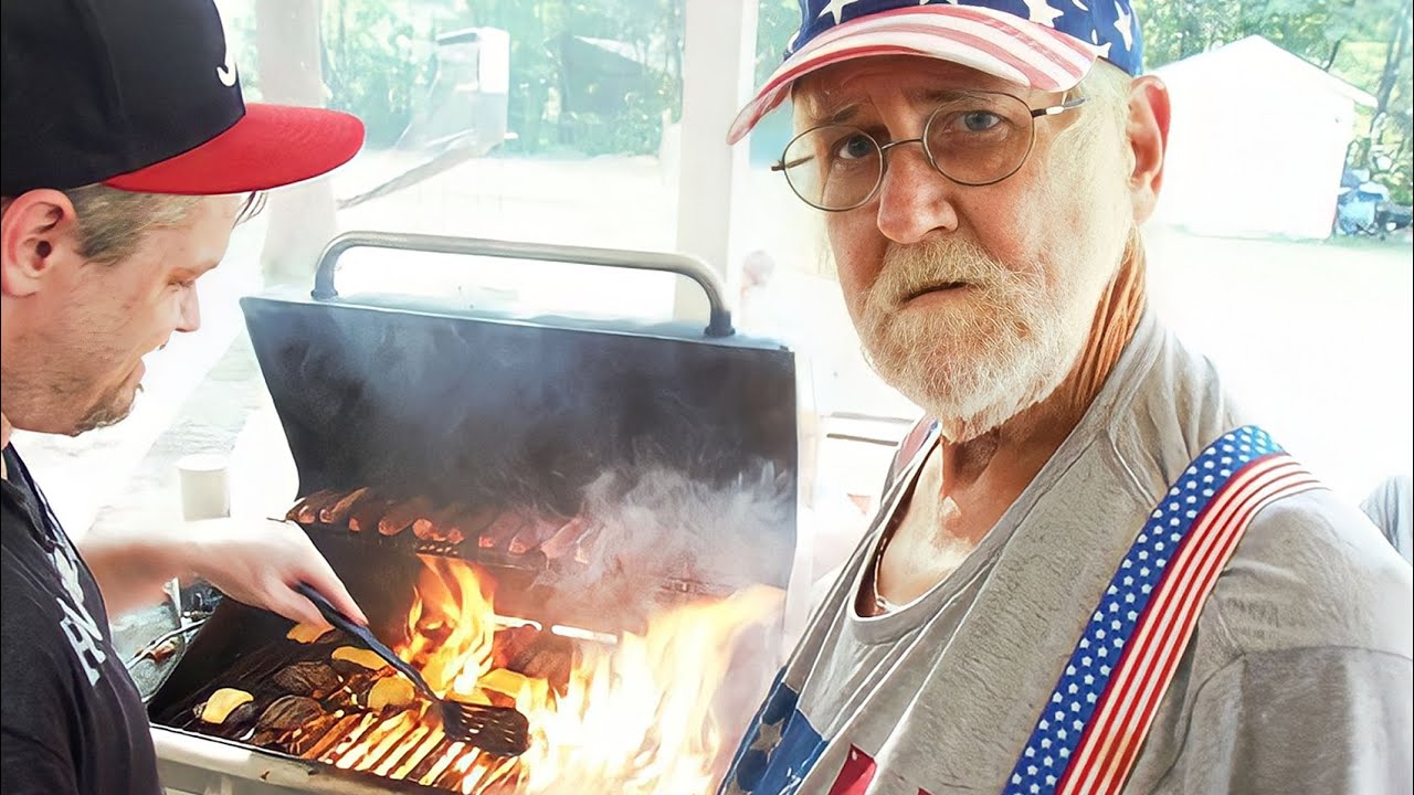 ANGRY GRANDPA'S BBQ COOKOUT!! - YouTube
