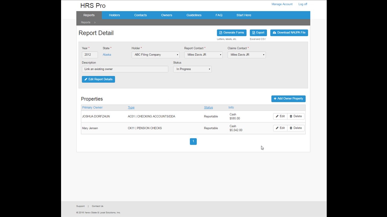 Adding Editing Property and Owner Records in HRS Pro Web - YouTube