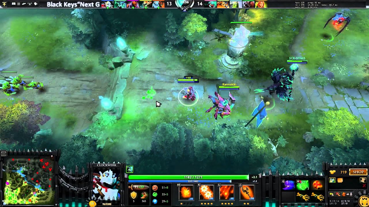 Dota 2 Clockwork match - YouTube