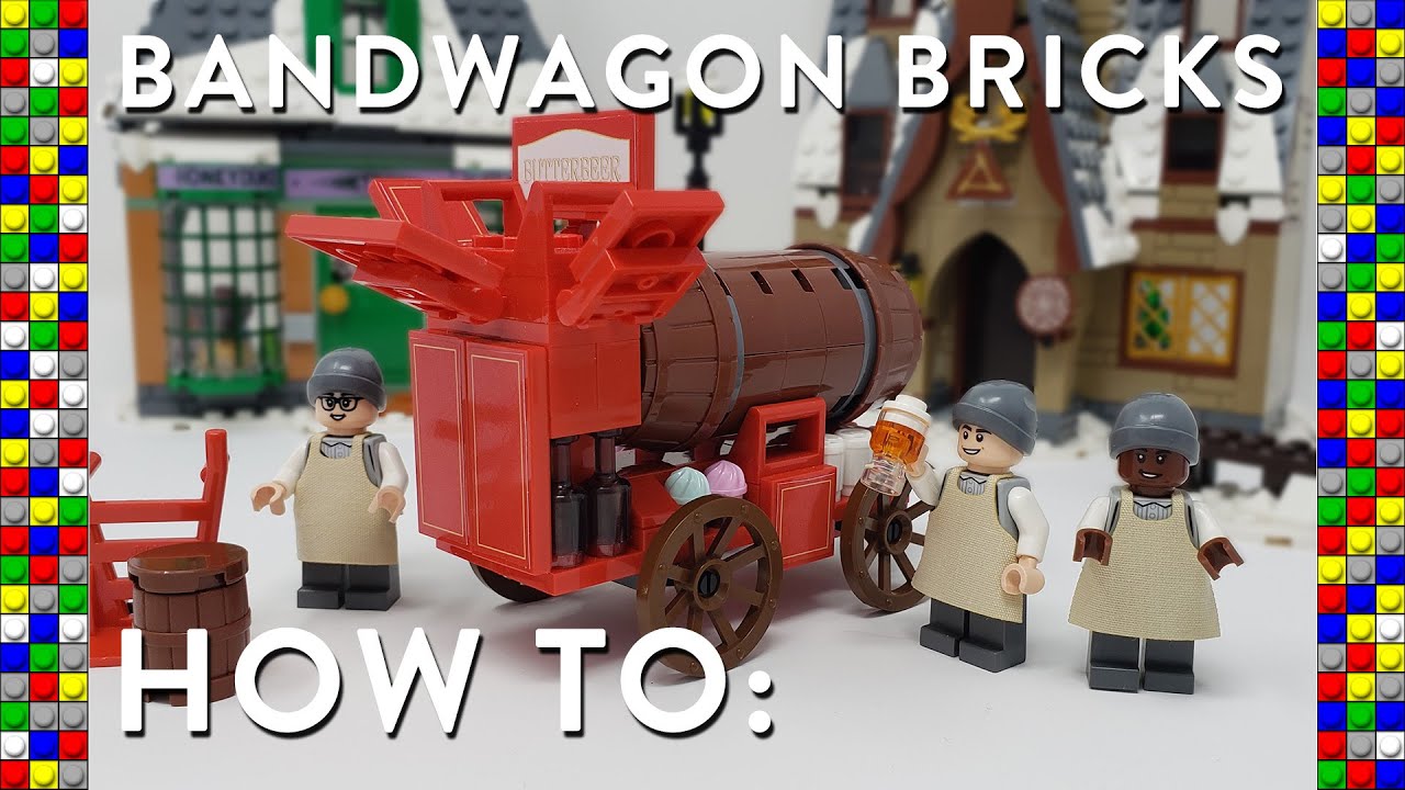 How to Make a Lego Butterbeer Cart from Universal Studios' Wizarding ...