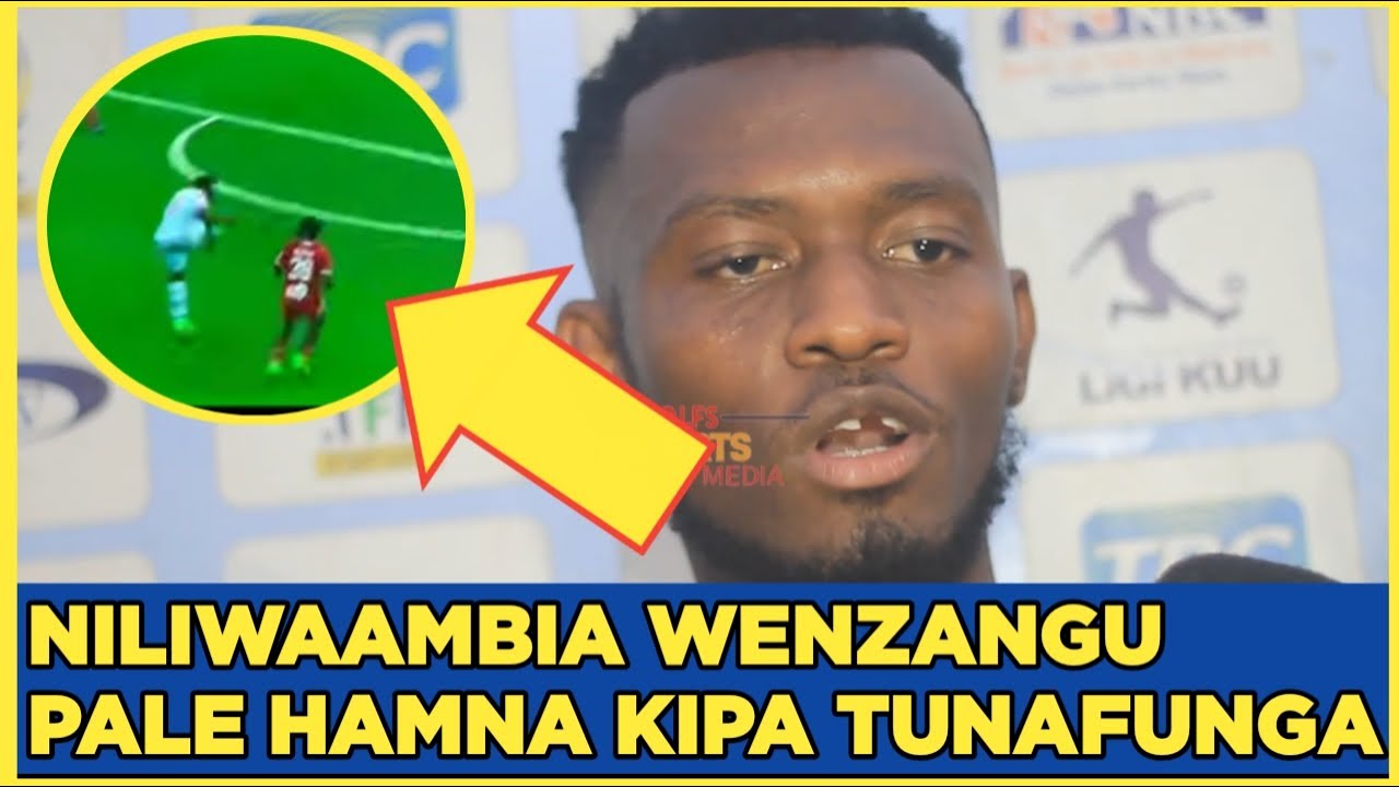 STAA ALIYEMTUNGUA KIPA WA SIMBA AFUNGUKA "PALE HAMNA KIPA ,NILIWAAMBIA ...