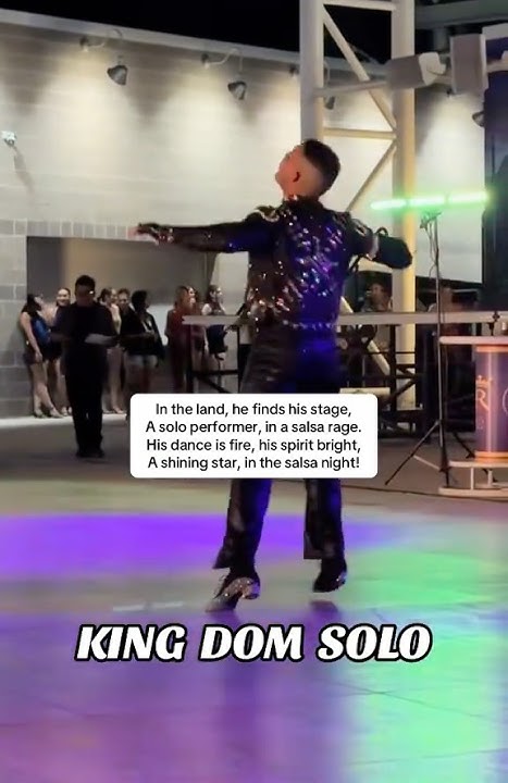 Utah Salsa presents, Salsa Under The Stars, featuring KING DOM SOLO. At the America First ...