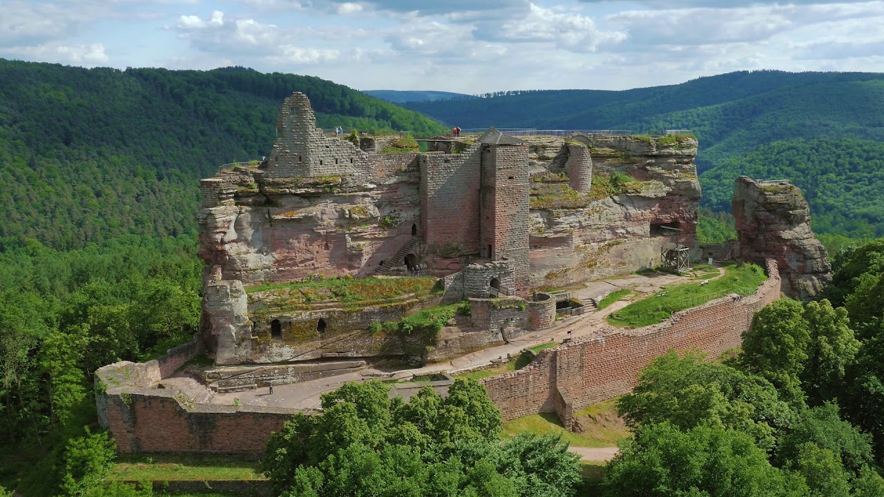 Château fort de Fleckenstein - YouTube