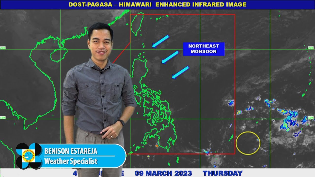 Public Weather Forecast issued at 4:00 AM | March 9, 2023 - YouTube