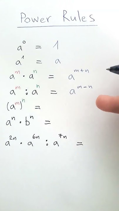 You need to know these power rules!🤯💥| Power rules| MathOwl🦉 #maths # ...