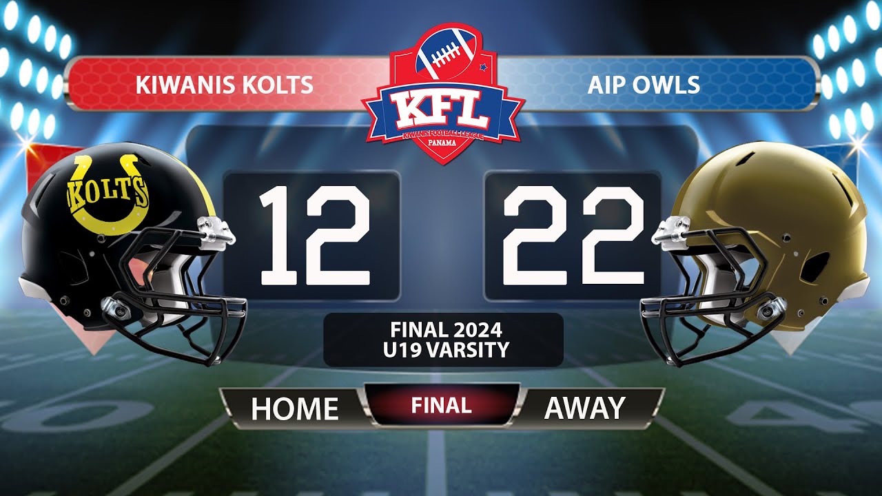 KFL U19 Varsity Contact Championship 2024 - YouTube
