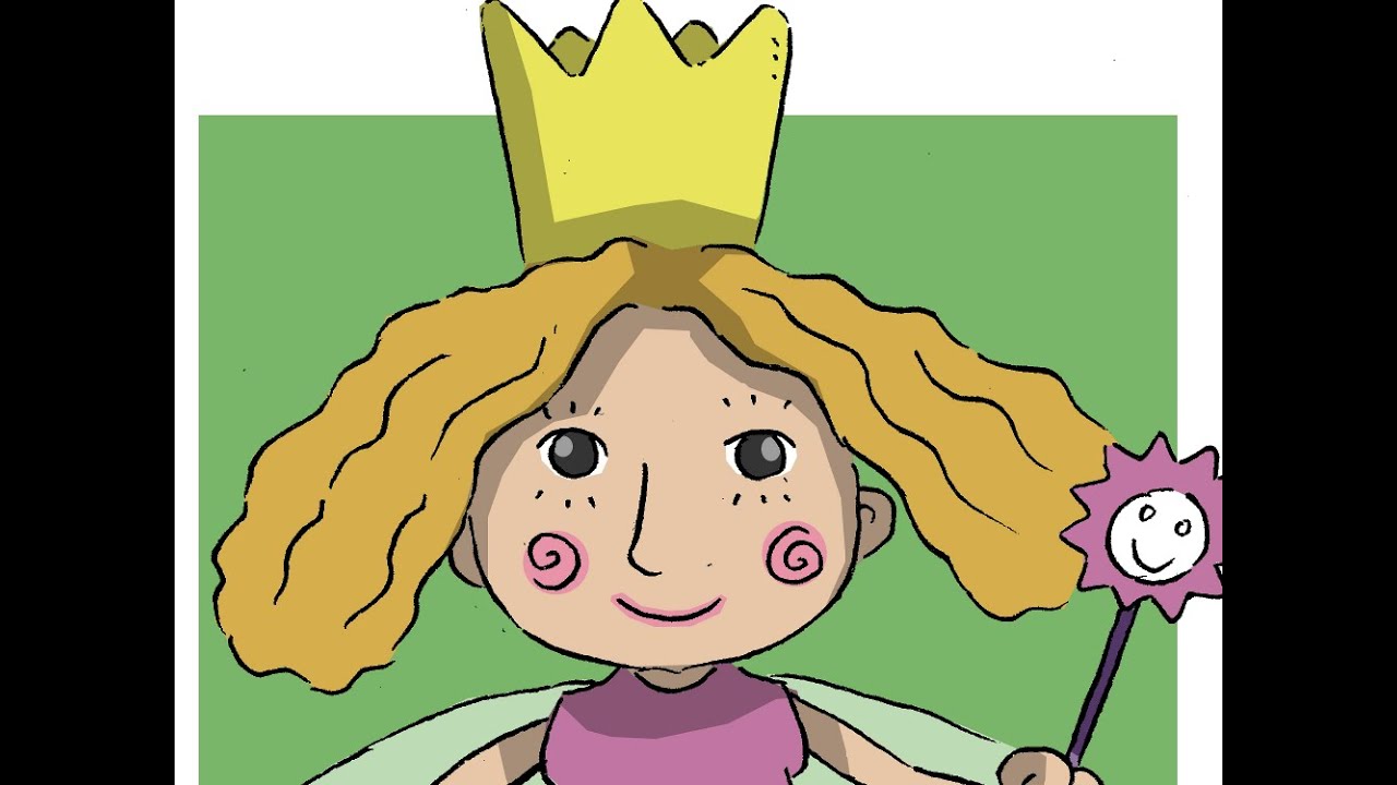 How to draw Holly from Ben and Holly's Little Kingdom | Cómo dibujar a ...