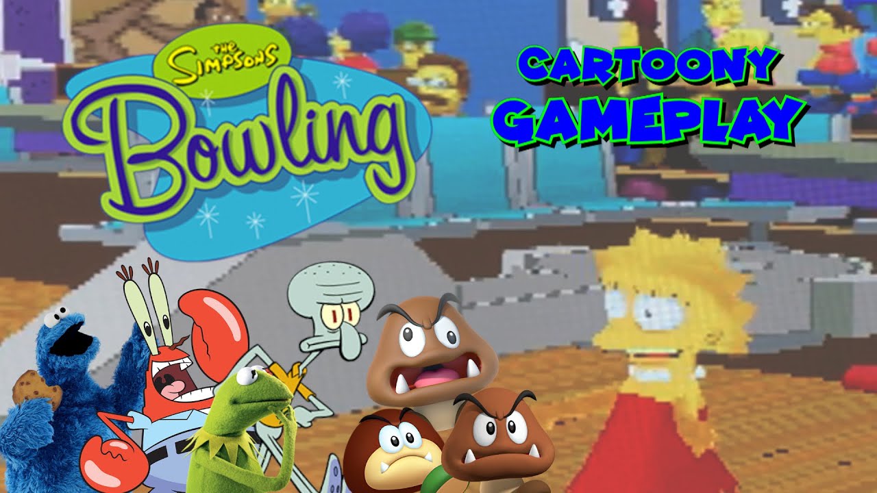 Cartoony Gameplay: The Simpsons Bowling ROUND 3 - YouTube