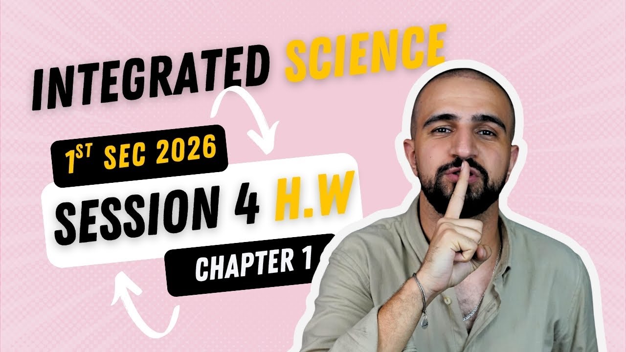 Integrated Science Solution of CH 1 Lesson 4 - YouTube