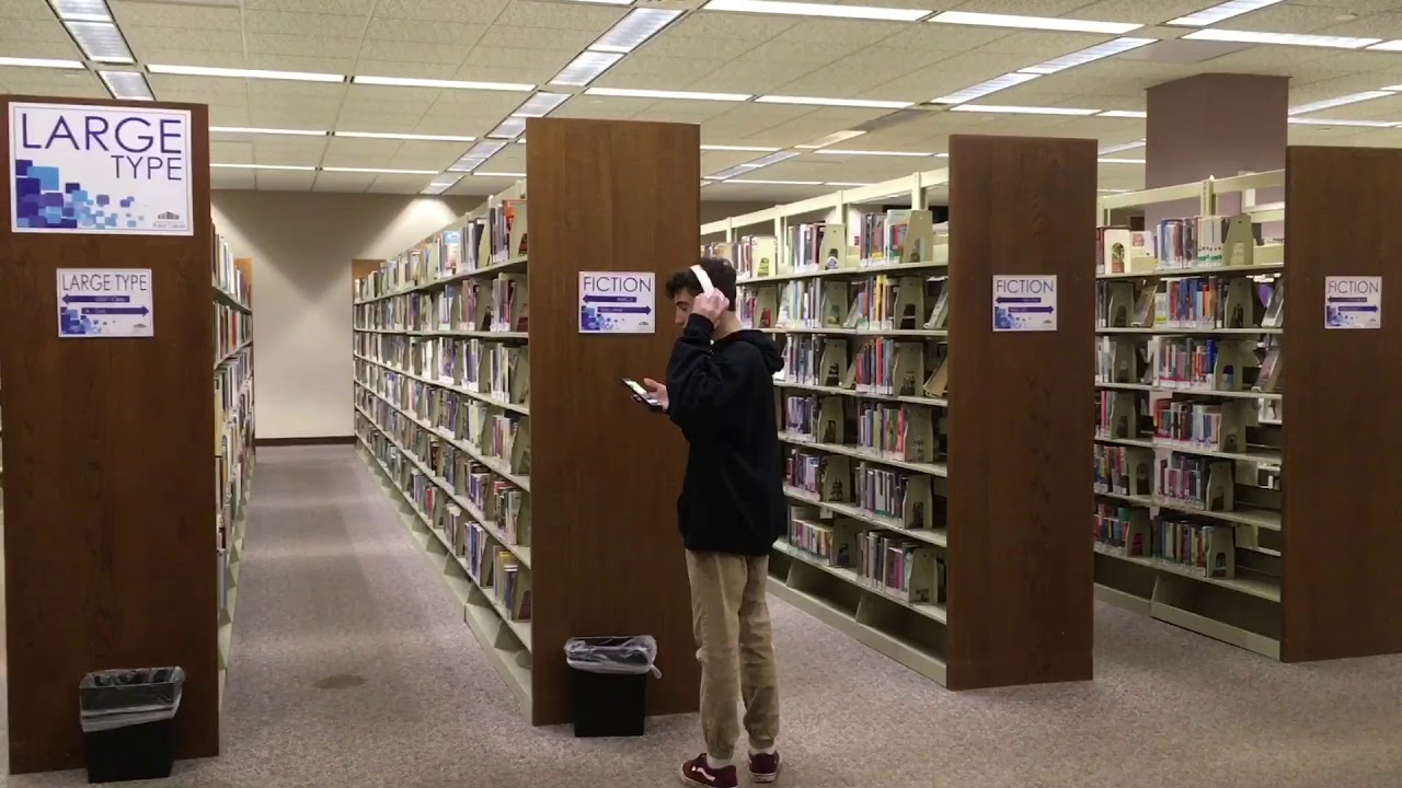 Public library porn prank - YouTube