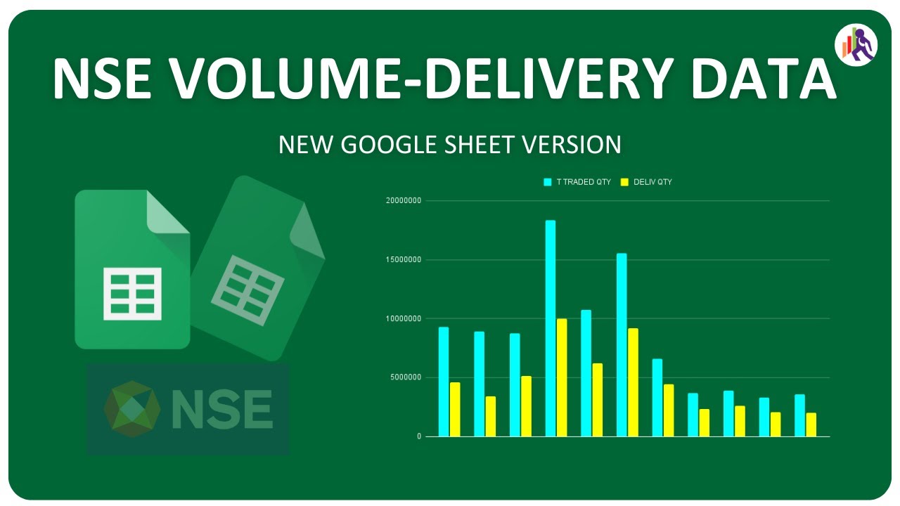 NSE Volume-Delivery Data New , Google Sheet Version-in Hindi - YouTube