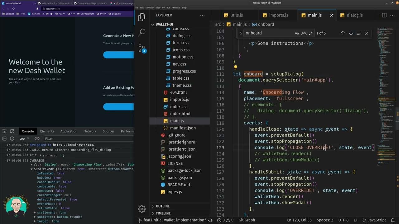 🎯 Pop that Dialog 📦 (Ð) Incubator Wallet 🗃️ [HTML, JavaScript & CSS] 📺 Episode 7 - YouTube