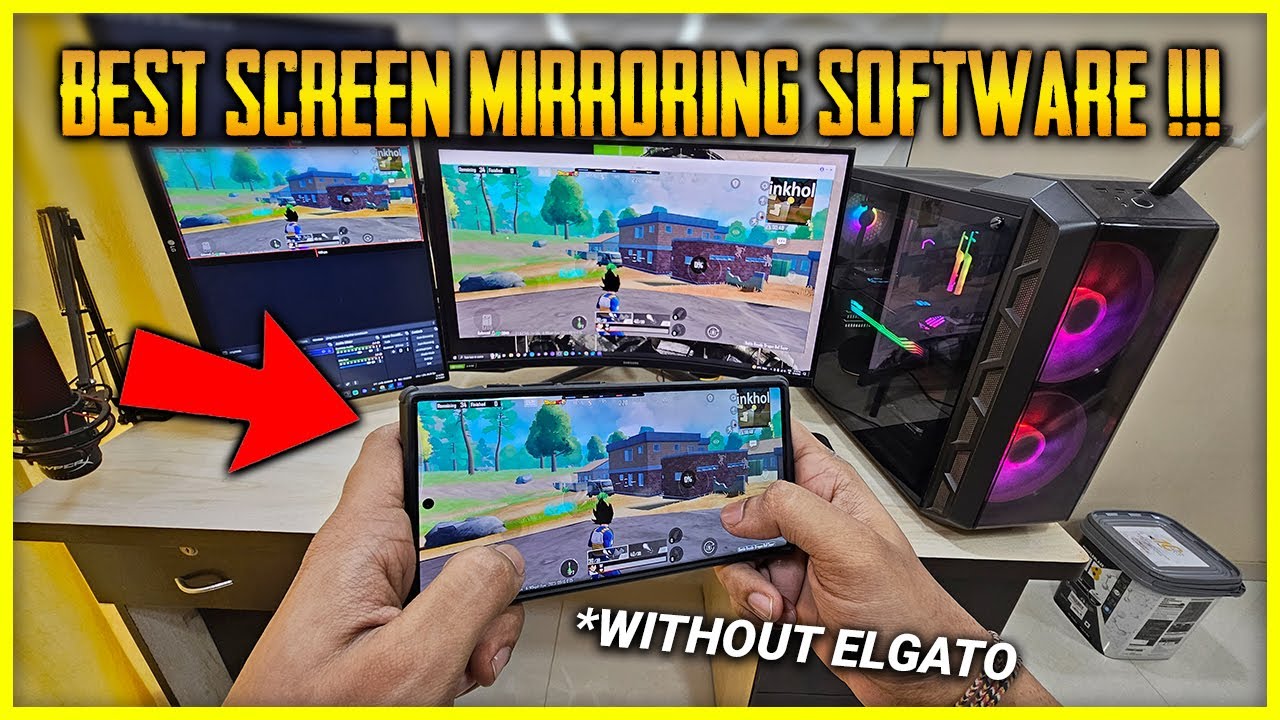 BEST SCREEN MIRRORING SOFTWARE FOR IOS & ANDROID | WITHOUT ELGATO 4K ...