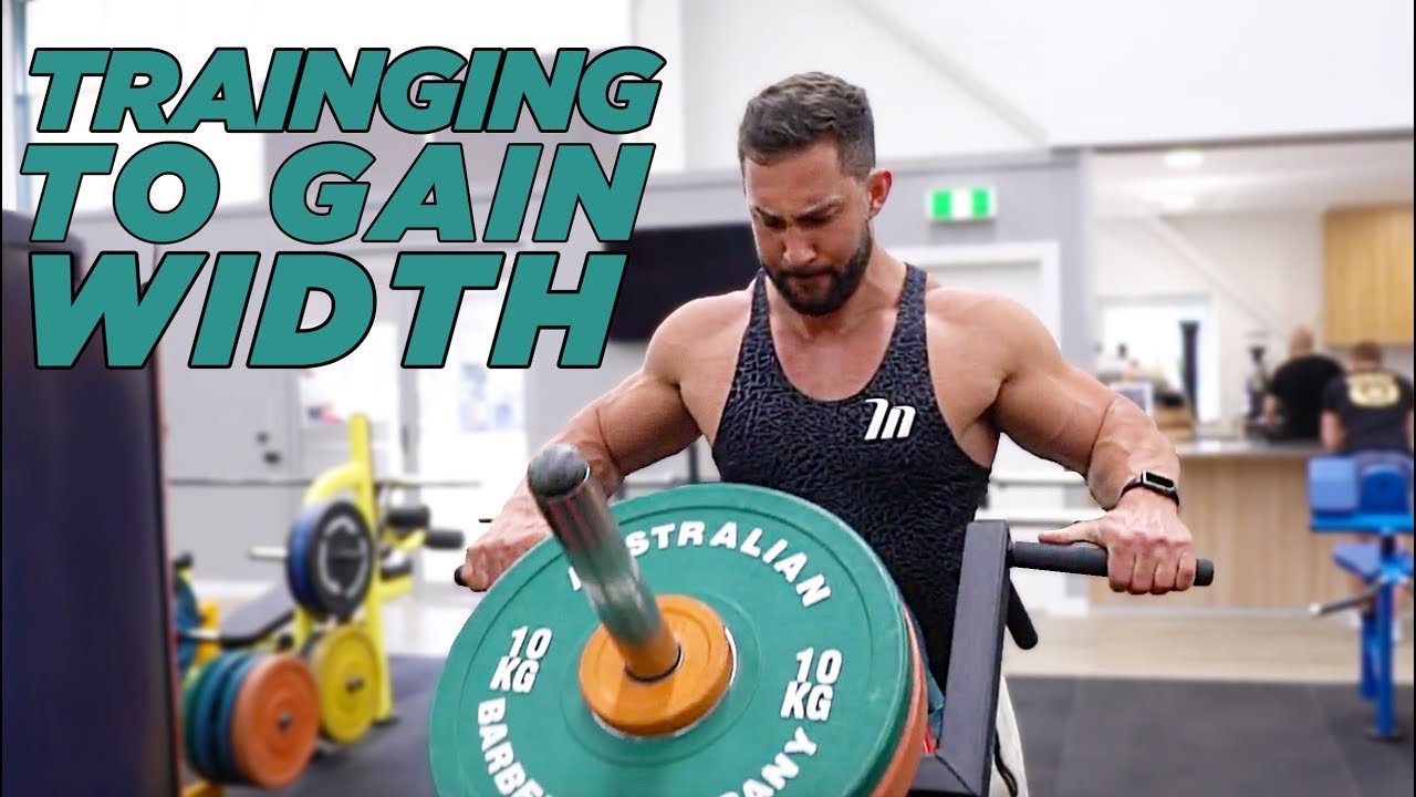 Training BACK for WIDTH - YouTube