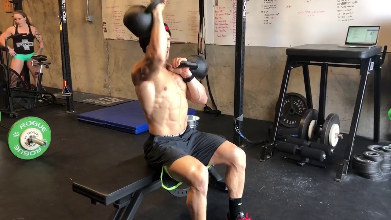 Kettlebell Kings Presents: Seated Arm Kettlebell Press - Functional ...