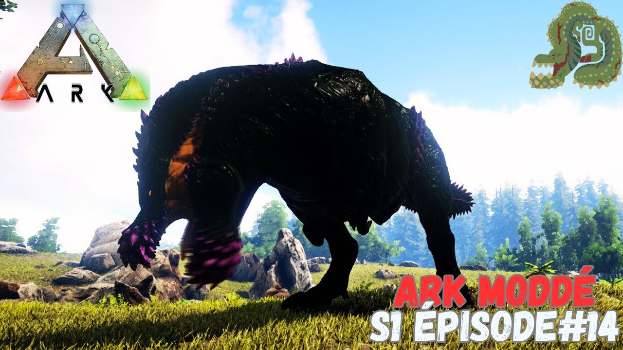 Le Deviljho et La 1ère Grotte /Ark Moddé S1 Épisode 14 - YouTube