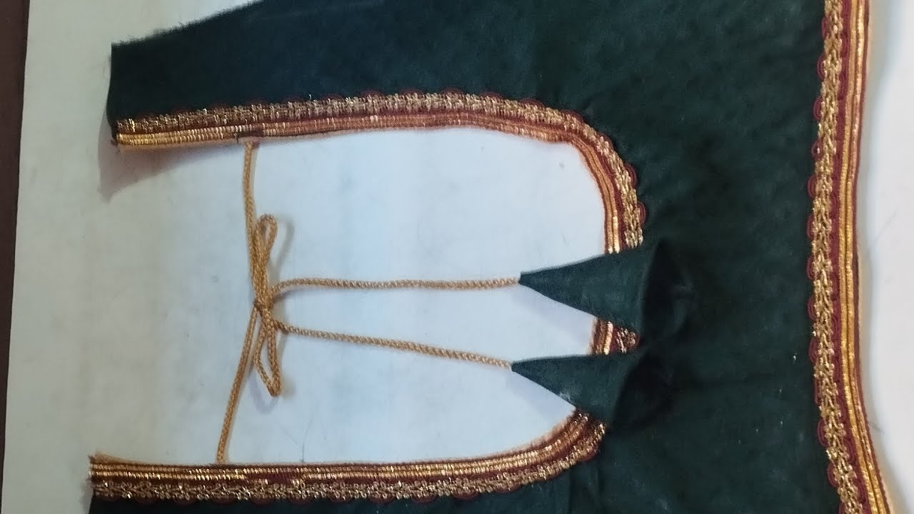 easy Gol Gala design cutting and stitching// simple Gol Gala design ...