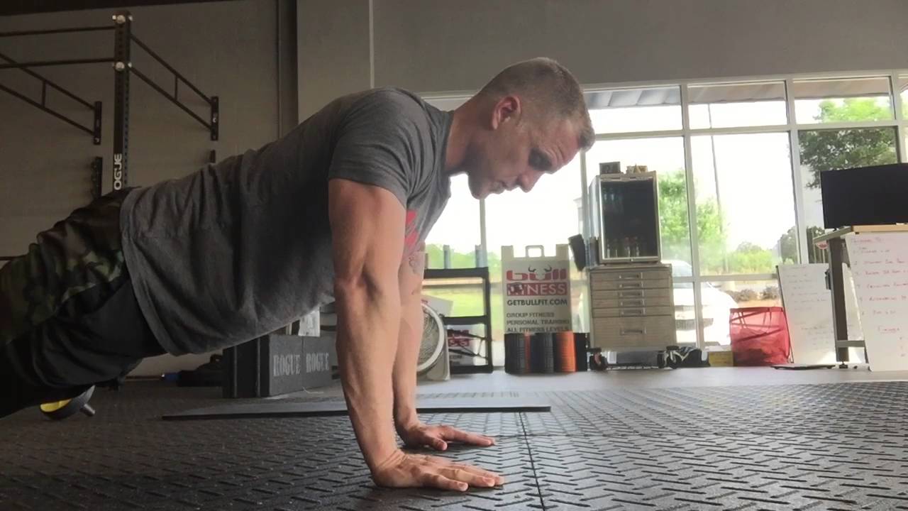 BullFitness - Straight arm plank walkout - YouTube