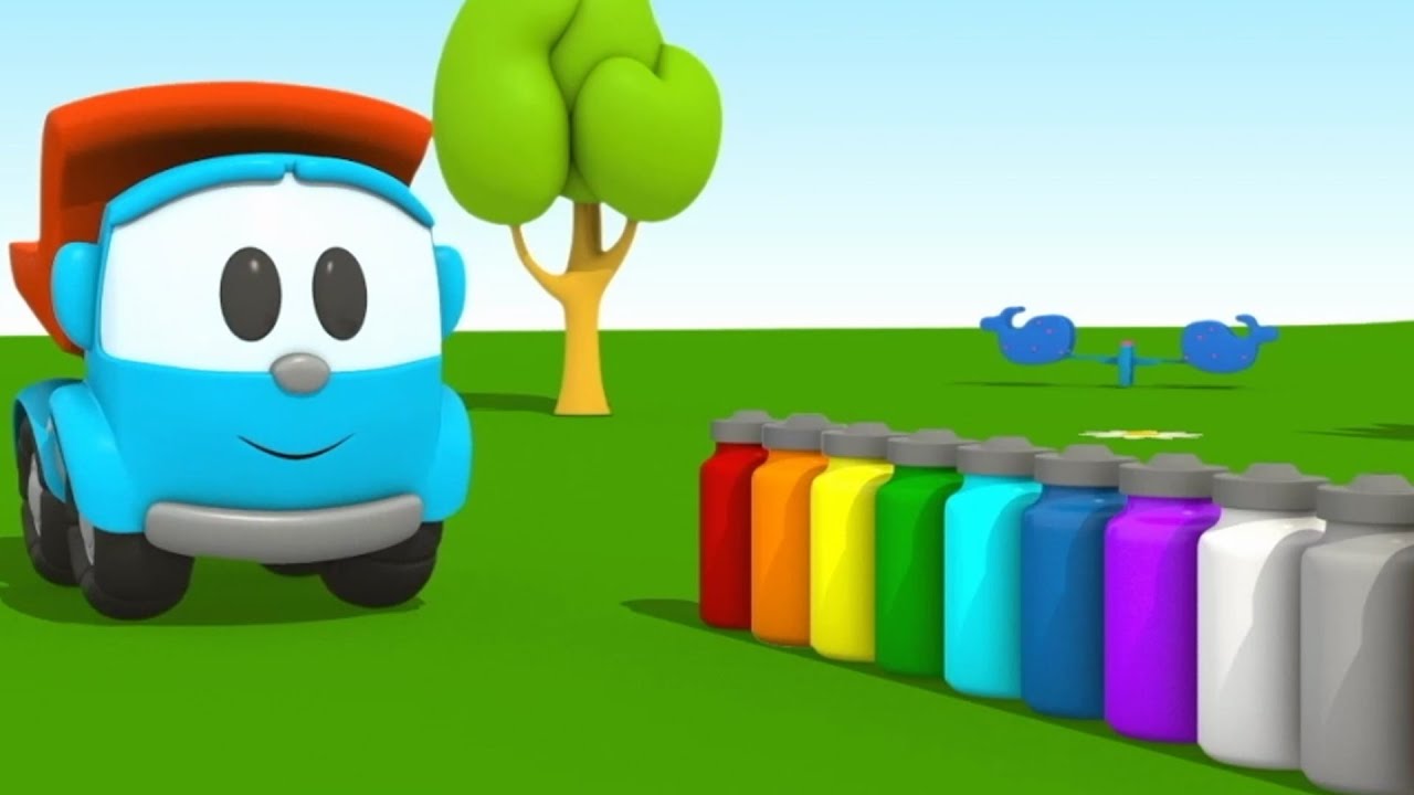 Leo the Truck - Nursery Rhymes Compilation for Kids: Learning ...