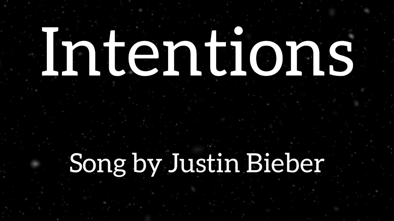 Intentions | Song by Justin Bieber Ft. Quavo | 2020 - YouTube